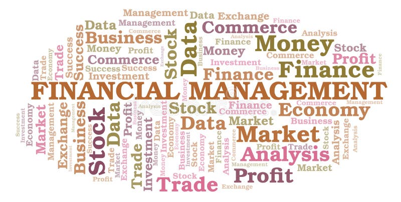 Financial Management Word Cloud, Made with Text only. Stock ... Financial Management Word Cloud, Made with Text only. Stock ...