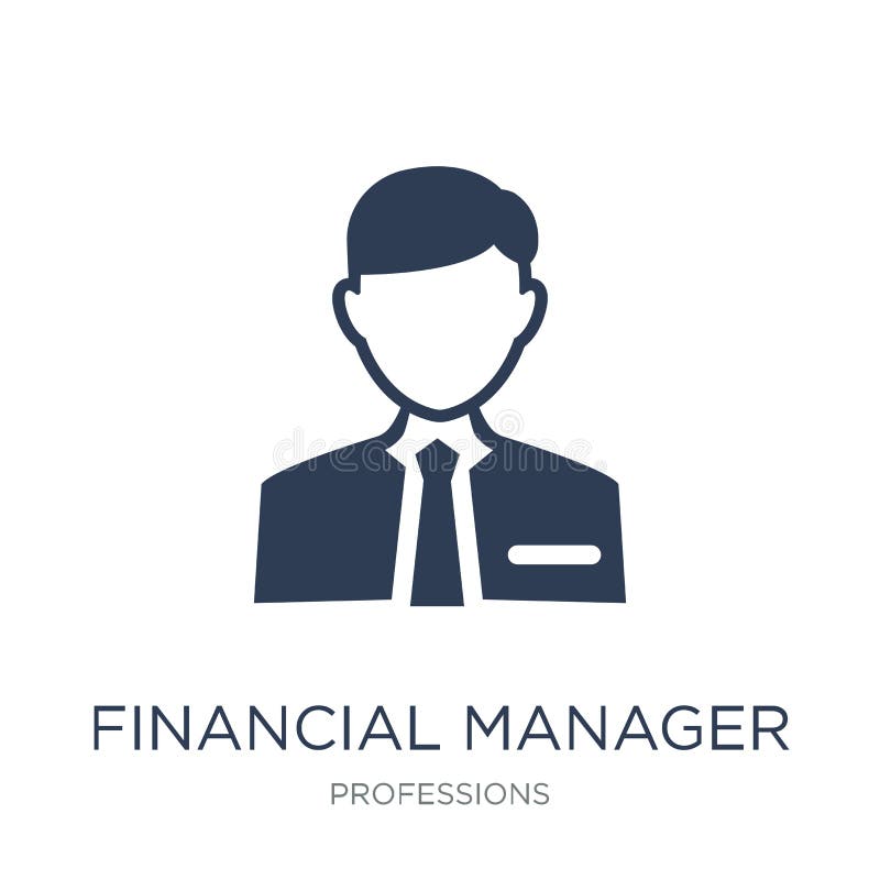 Hr Manager Icon. Trendy Flat Vector Hr Manager Icon on White Background ...