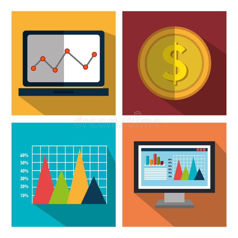 Financial market graphic stock vector. Illustration of exchange - 63235515