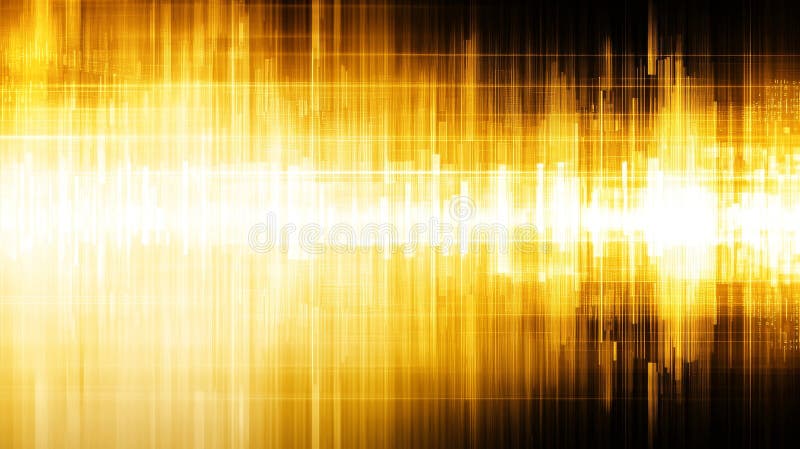 Financial Market Growth, Uptrend Line Graph, Abstract Yellow and Black ...