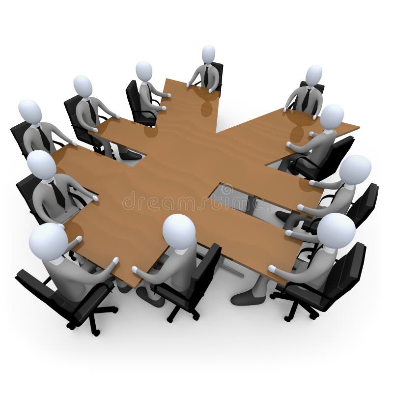 Group Session Meeting Chairs Circle Discussion Stock Illustration ...