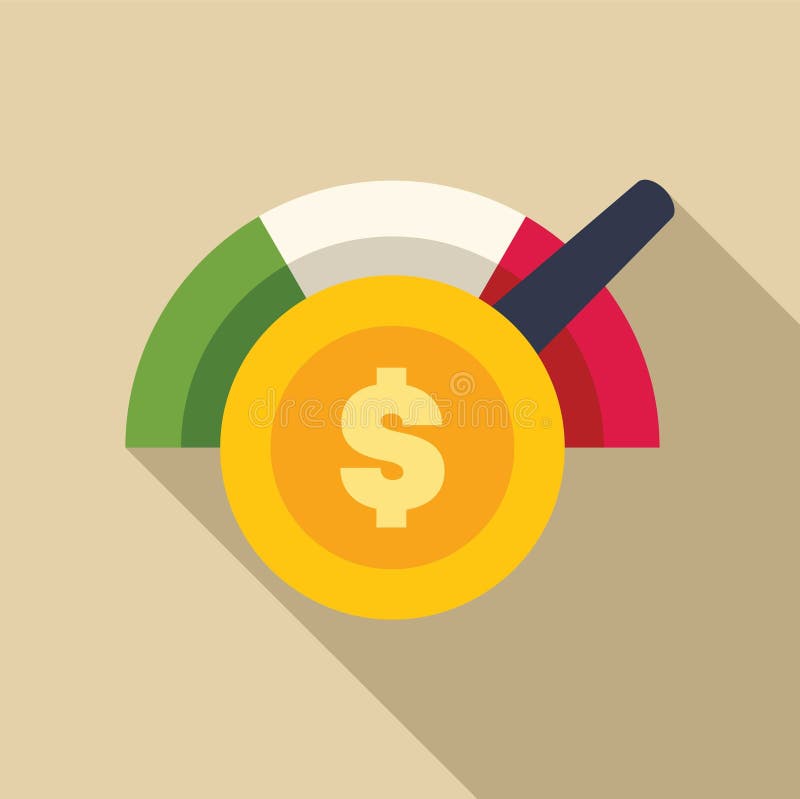 Financial Meter Showing Increasing Profits with Dollar Sign Stock ...