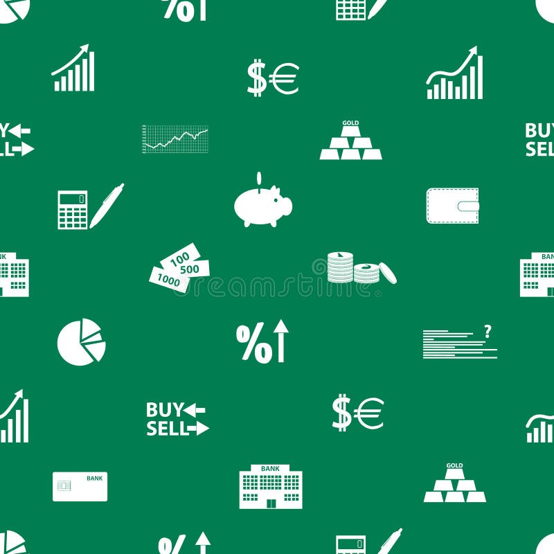 Financial and Money Icons Eps10 Stock Vector - Illustration of eps10 ...
