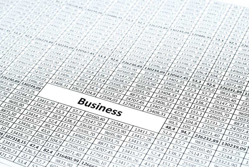 Financial numbers stock image. Image of finance, amount - 17757025