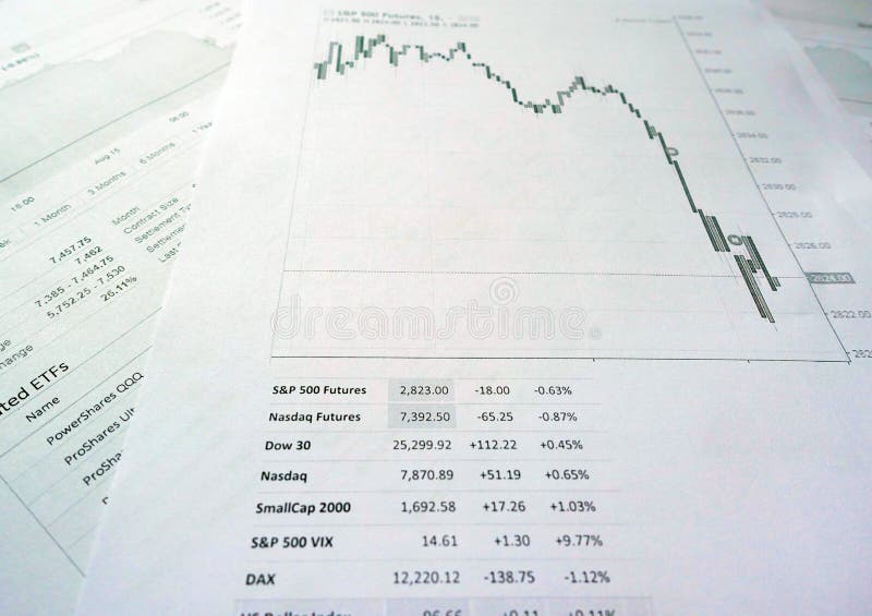 Financial Performance Charts Stock Photo - Image of improvement ...