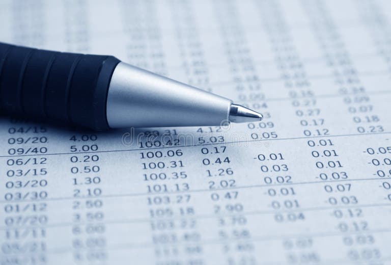 Financial plan stock image. Image of analyse, paper - 181438523