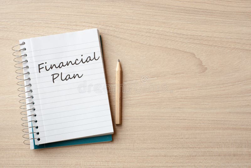Financial plan stock image. Image of savings, plan, notebook - 78233495