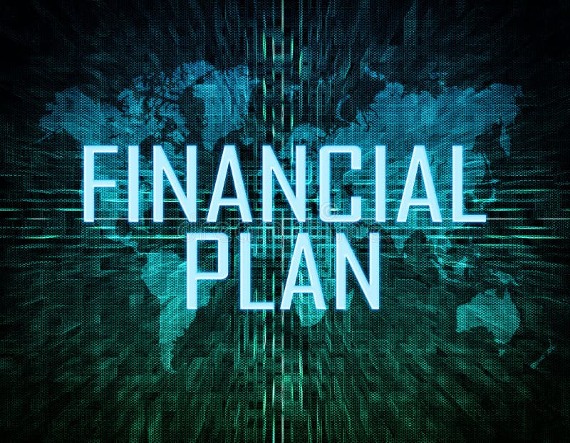 Financial Plan stock illustration. Illustration of plan - 49025897