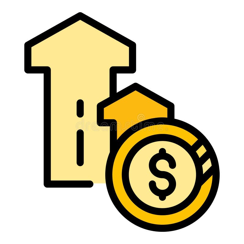 Financial Planning Icons Set Flat Vector. Manage Risk Stock Vector - Illustration of market ...