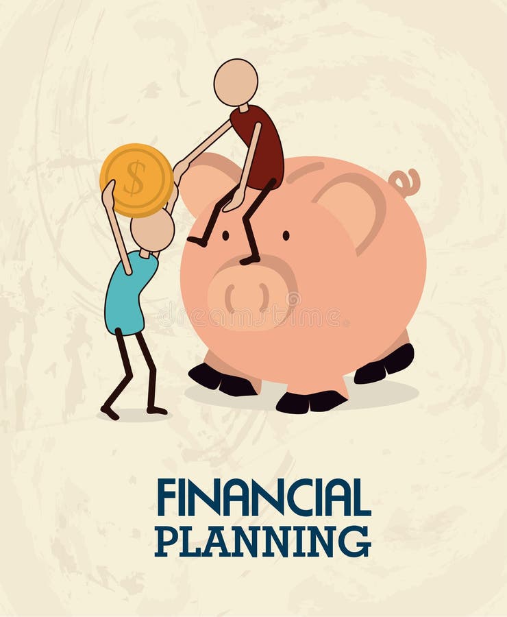 Financial Planning Puzzle Pieces Finish Budget Retirement Saving Stock ...