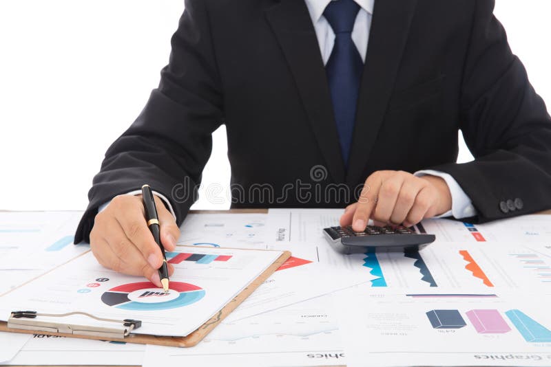 Financial Practitioners in Suits and Ties are Using Calculators and ...