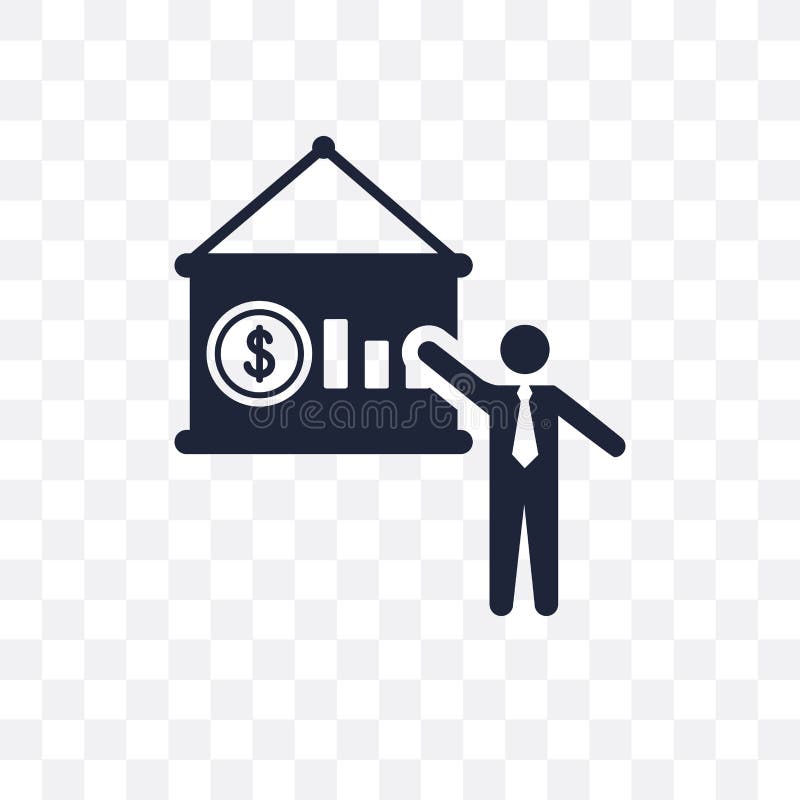 Financial Presentation Transparent Icon. Financial Presentation Stock ...