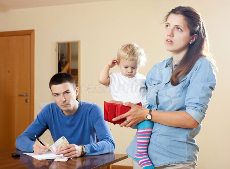 Problems in the family stock image. Image of sadness - 37840571
