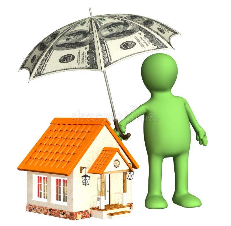 Financial protection stock illustration. Illustration of banking - 29434369