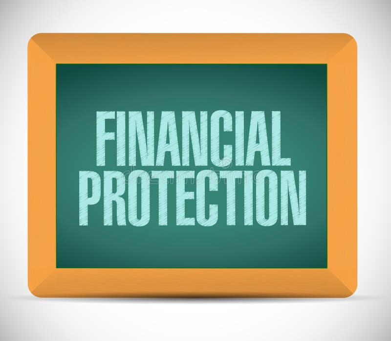Financial Protection Board Sign Concept Stock Illustration ...