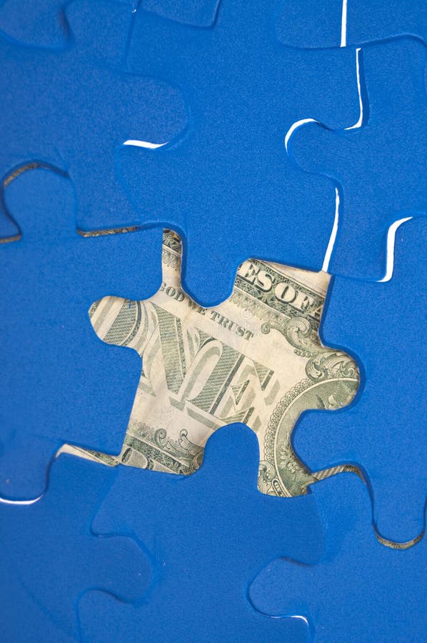 Financial puzzle stock photo. Image of hiding, banking - 35056020