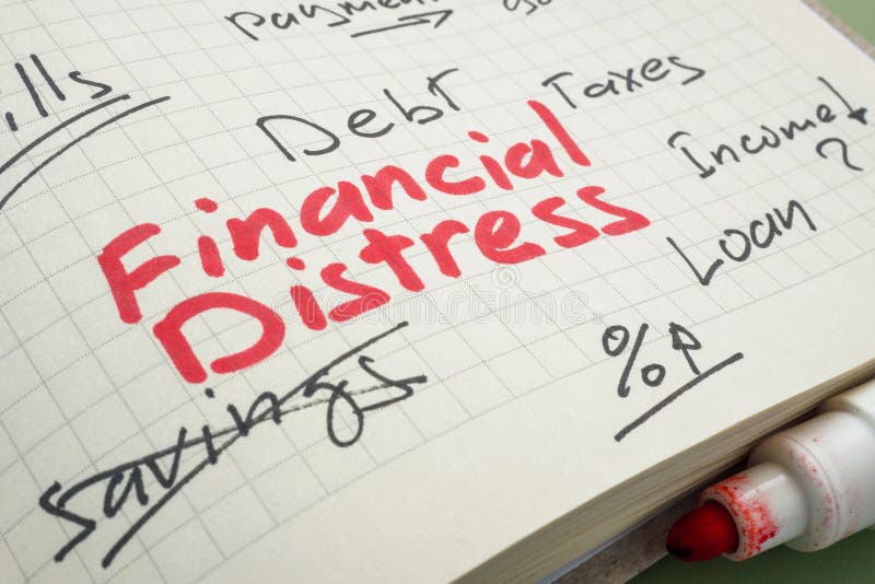 Financial Records and the Phrase Financial Distress. Economic ...