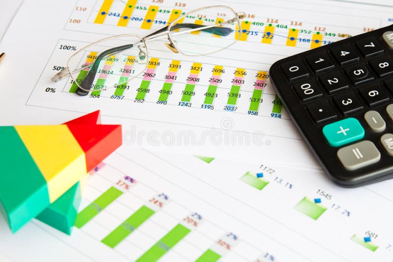 Financial analysis stock image. Image of account, growth - 17450465