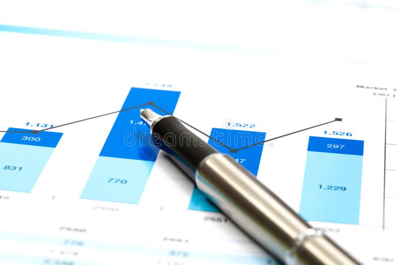 Financial report stock image. Image of development, economic - 29624379