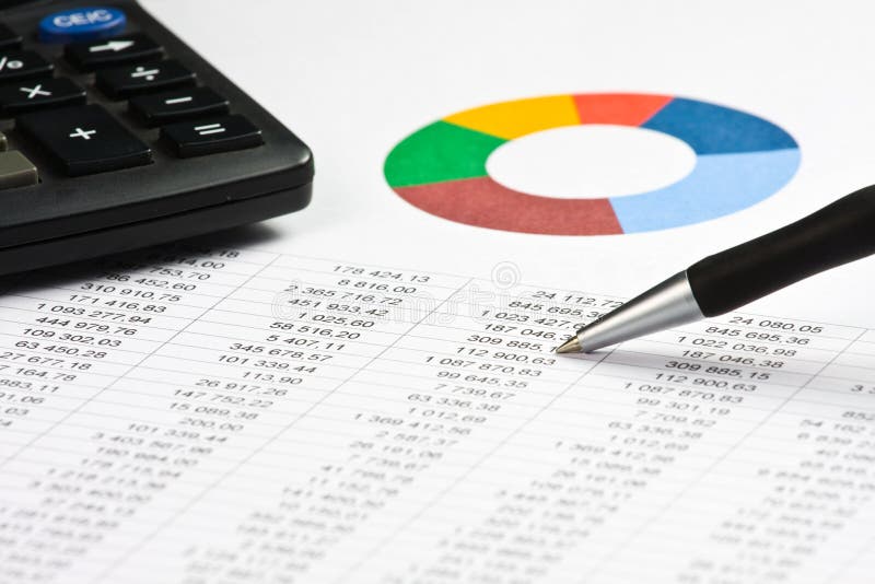 Financial report stock image. Image of financial, accounting - 33087459
