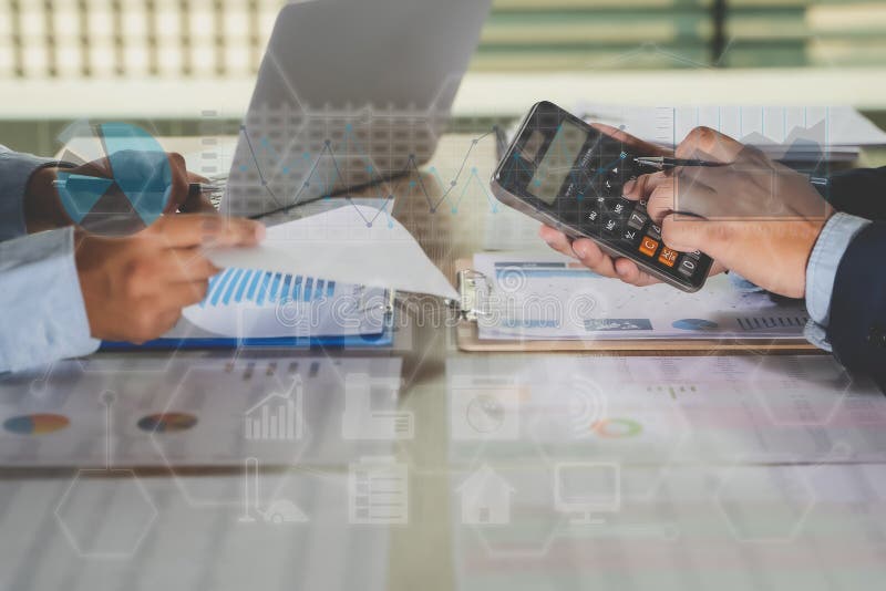 Financial Report Data of Business Technology Digital Business Analytics ...