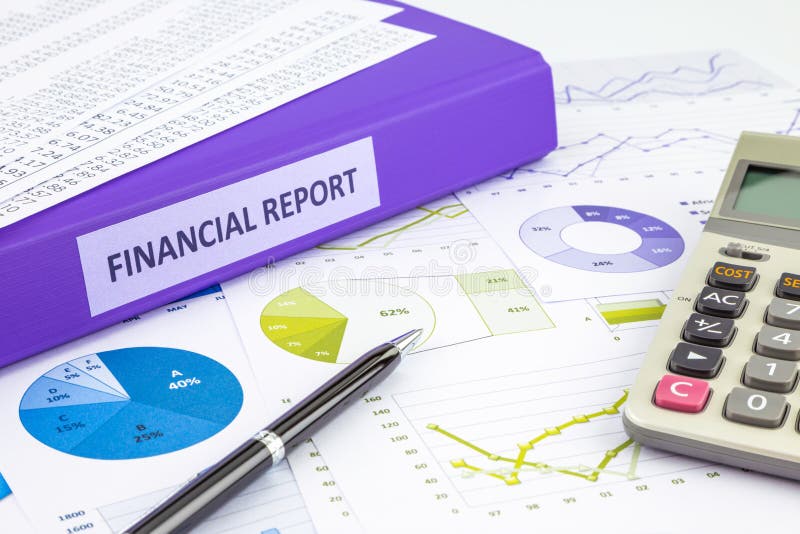 Financial Report and Graph Analysis for Budget Management Stock Image ... Financial Report and Graph Analysis for Budget Management Stock Image ...