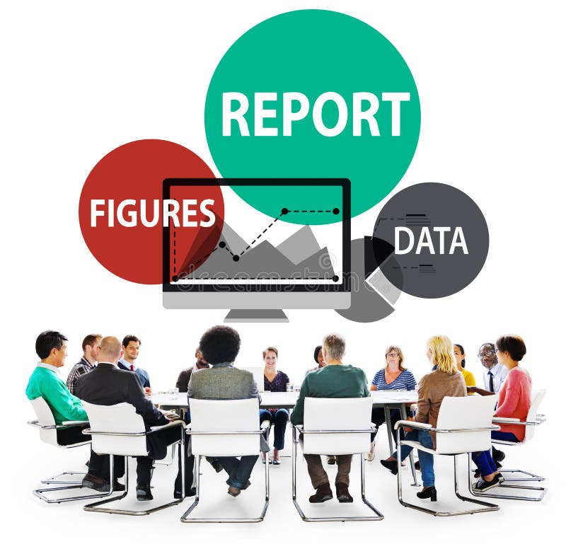 Strategy Report Analytics Progress Concept Stock Photo - Image of busy ...