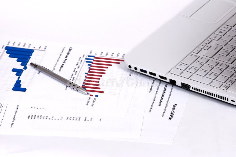 Financial Report stock photo. Image of financial, data - 36216492