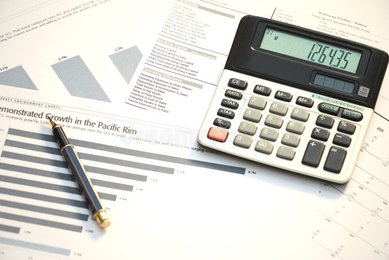 Financial reports stock image. Image of bank, funds, figures - 1180419