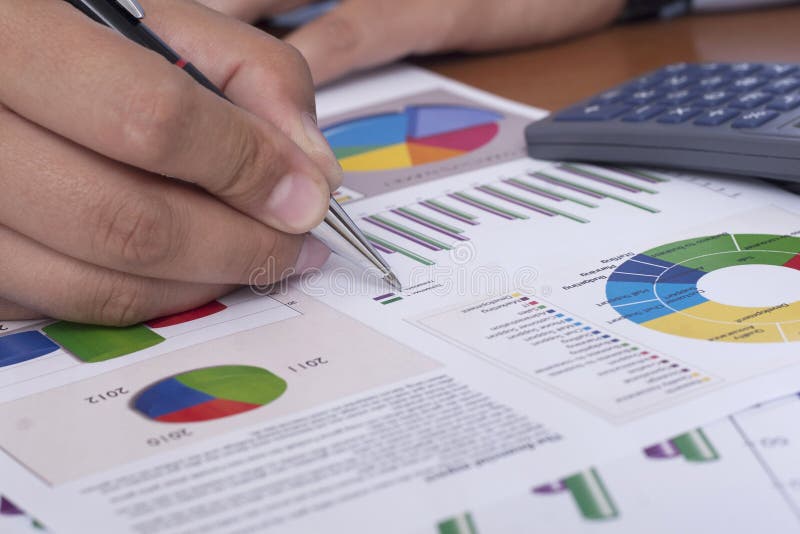 Financial researching stock image. Image of market, occupation - 33755503