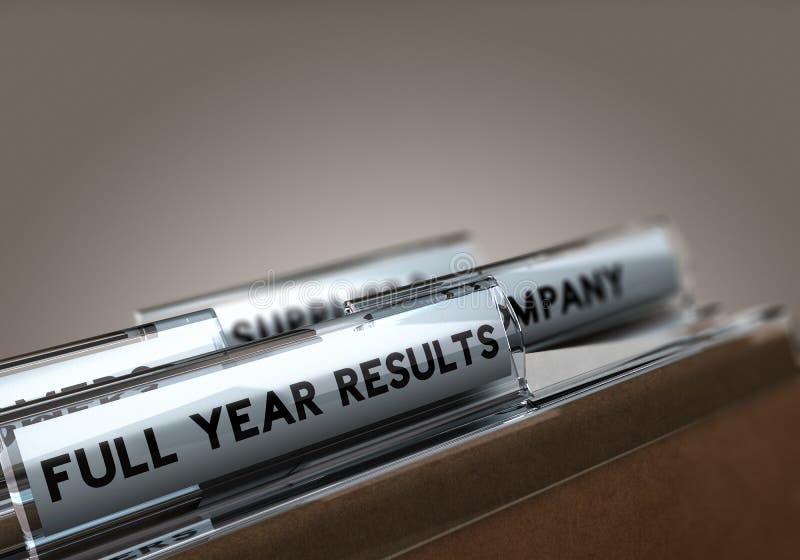 Financial Results stock illustration. Illustration of financial - 47813232