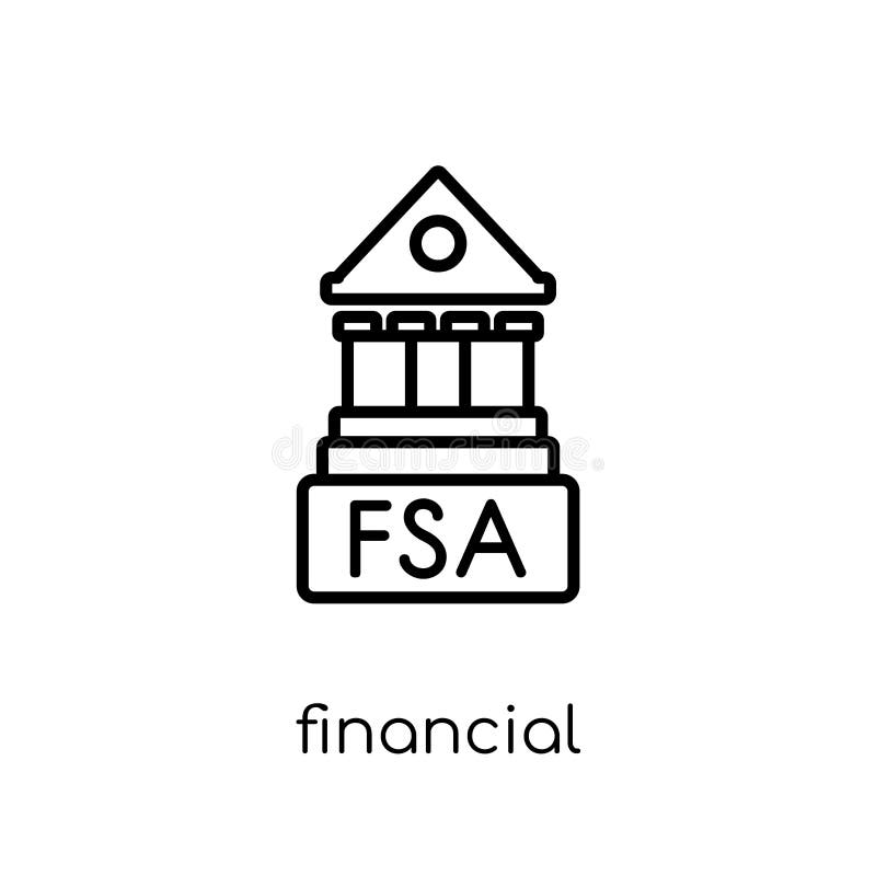 Financial Services Icon Vector