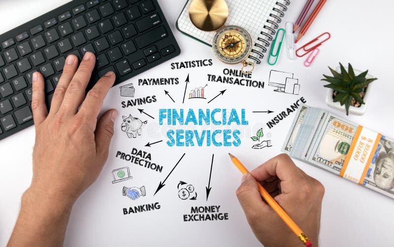 Financial Services Concept stock image. Image of management - 125206937