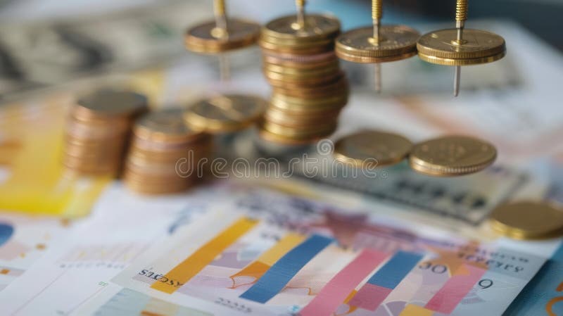 Financial Stability. Illustration of Monetary Policy Controls Stock ...