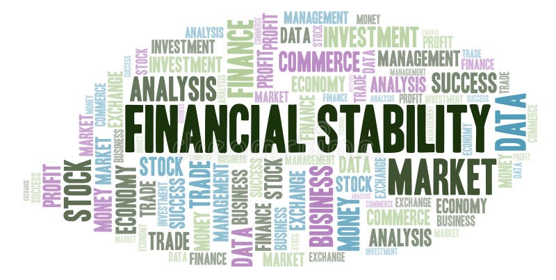 Job Stability word cloud. stock illustration. Illustration of greeting ...