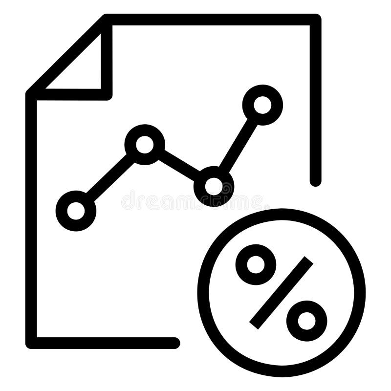 Financial Statement Credit Financial Icon Black and Flat. Stock Vector ...