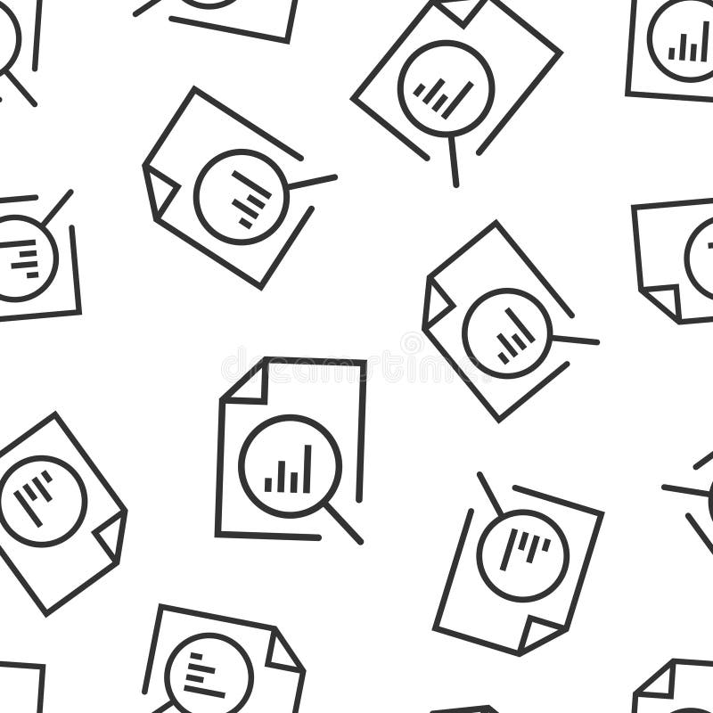 Financial Statement Icon in Comic Style. Result Cartoon Vector ...