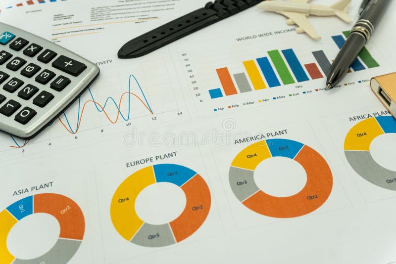 Financial Statement Read and Check Number for Business Analysis Stock ...