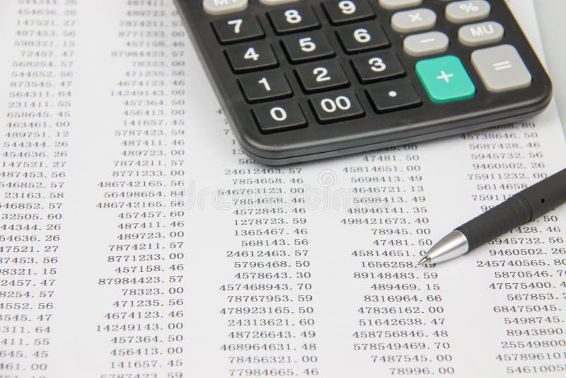 Financial statements stock image. Image of financial - 47298495