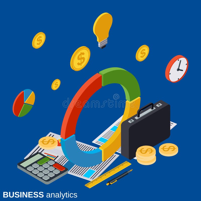 Financial Statistics, Business Report, Market Trends Analysis Vector ...
