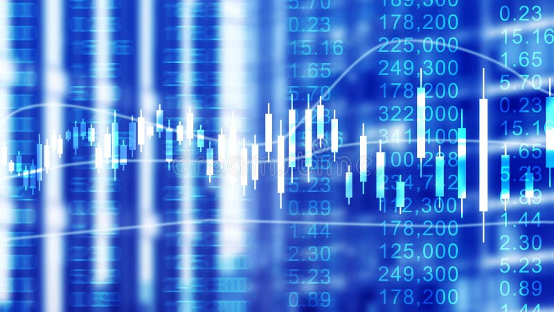 Financial Stock Market Chart Technical Abstract Background Stock Image ...
