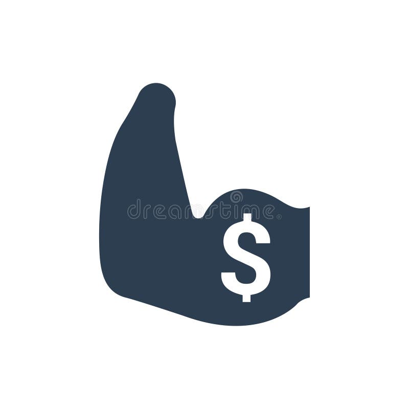 Financial Strength Icons - Gray Version Stock Vector - Illustration of ...