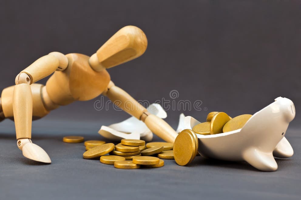 Financial Struggle stock photo. Image of finance, artistic - 23993888