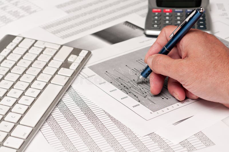 Financial study stock image. Image of financial, diagram - 32739669