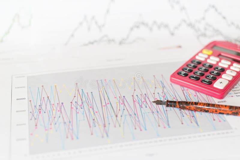 Financial study stock photo. Image of graph, economic - 83906676