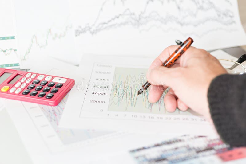 Financial study stock photo. Image of financial, chart - 83912748