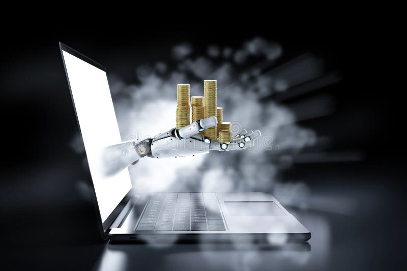 Financial Technology Concept Stock Illustration - Illustration of ...