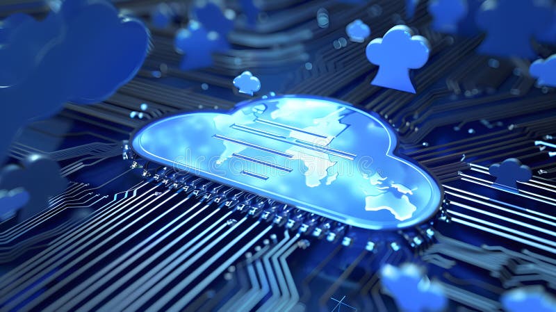 Financial Technology Innovation, Impact of Cloud Computing on Fintech Platforms Photo Stock ...