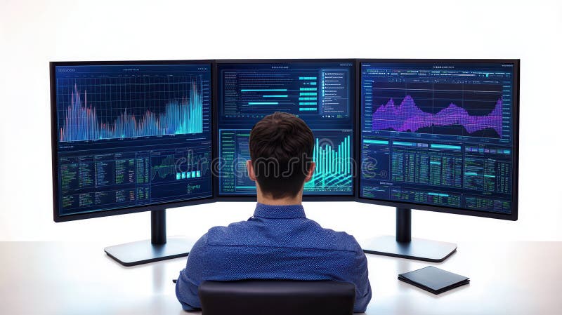 A Display of Innovative Financial Technology Solutions on a Computer ...