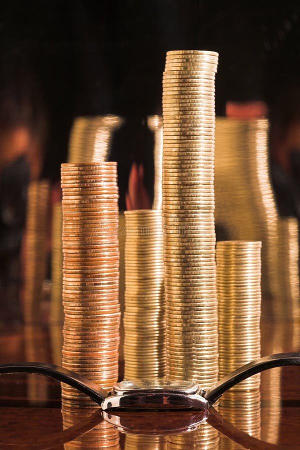 The financial time - 2. stock photo. Image of gain, distortion - 1983370